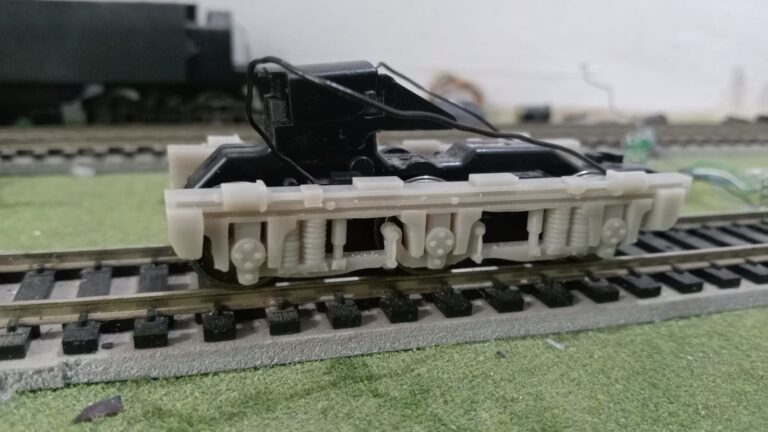 WDM Bogie Frame set for HO motorized Co Co Unit – Model Railway India